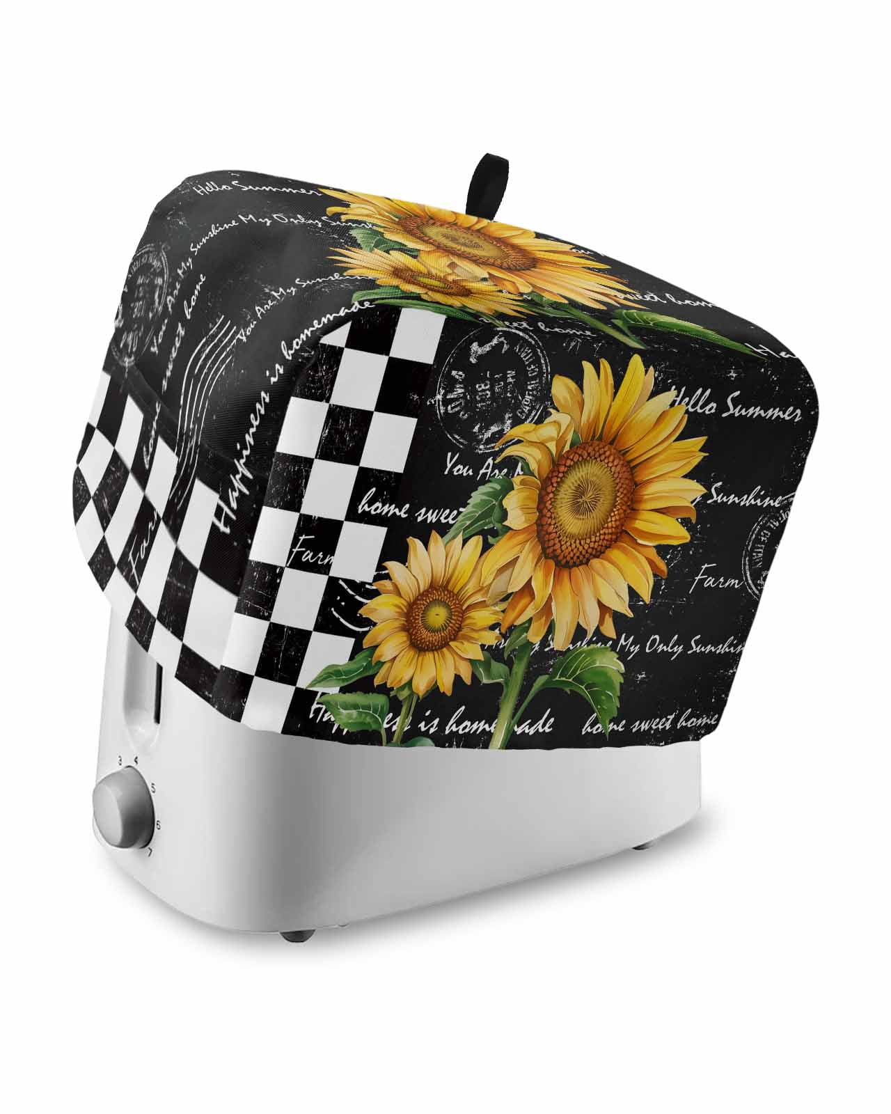 Vintage Sunflower Small Toaster Cover 2 Slice, Kitchen Appliance Covers ...