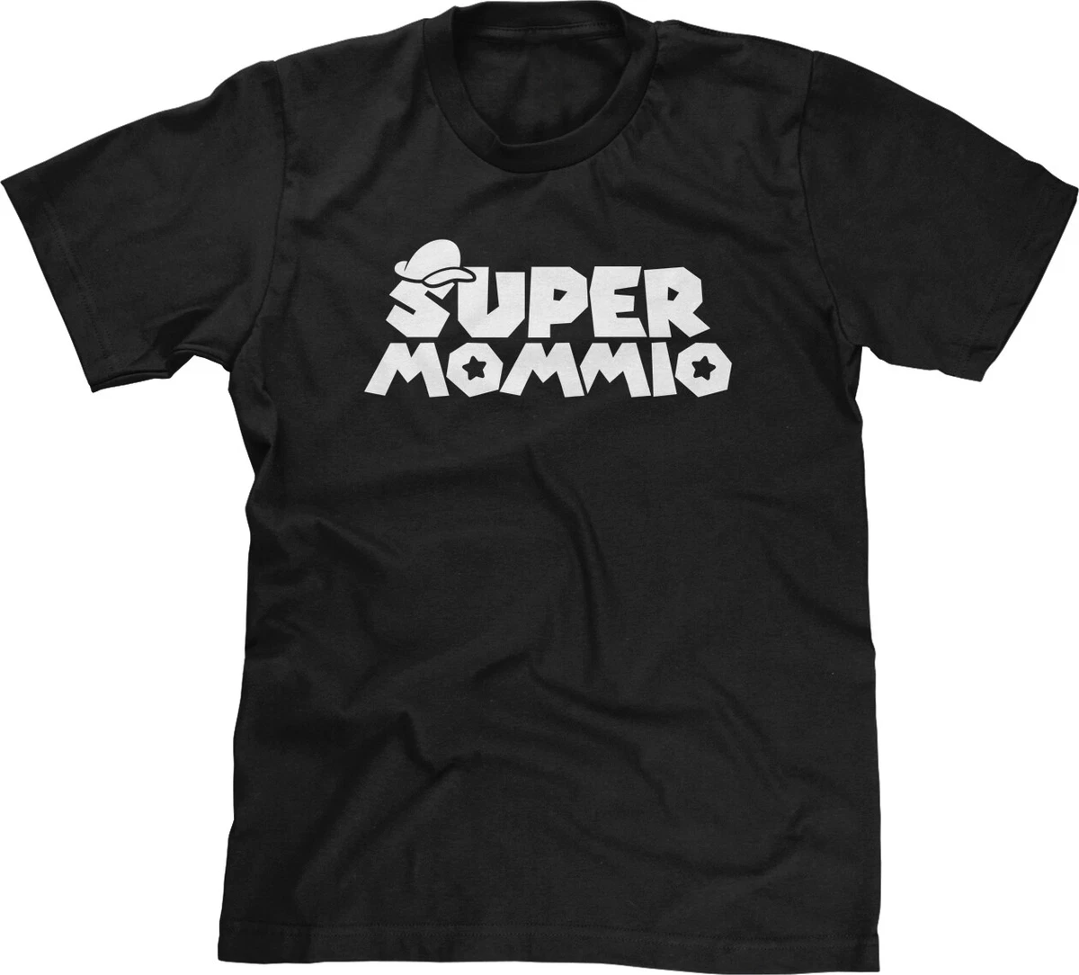Vintage Super Mommio Mothers Day Funny Parody Mom Mama Video Game Joke ...