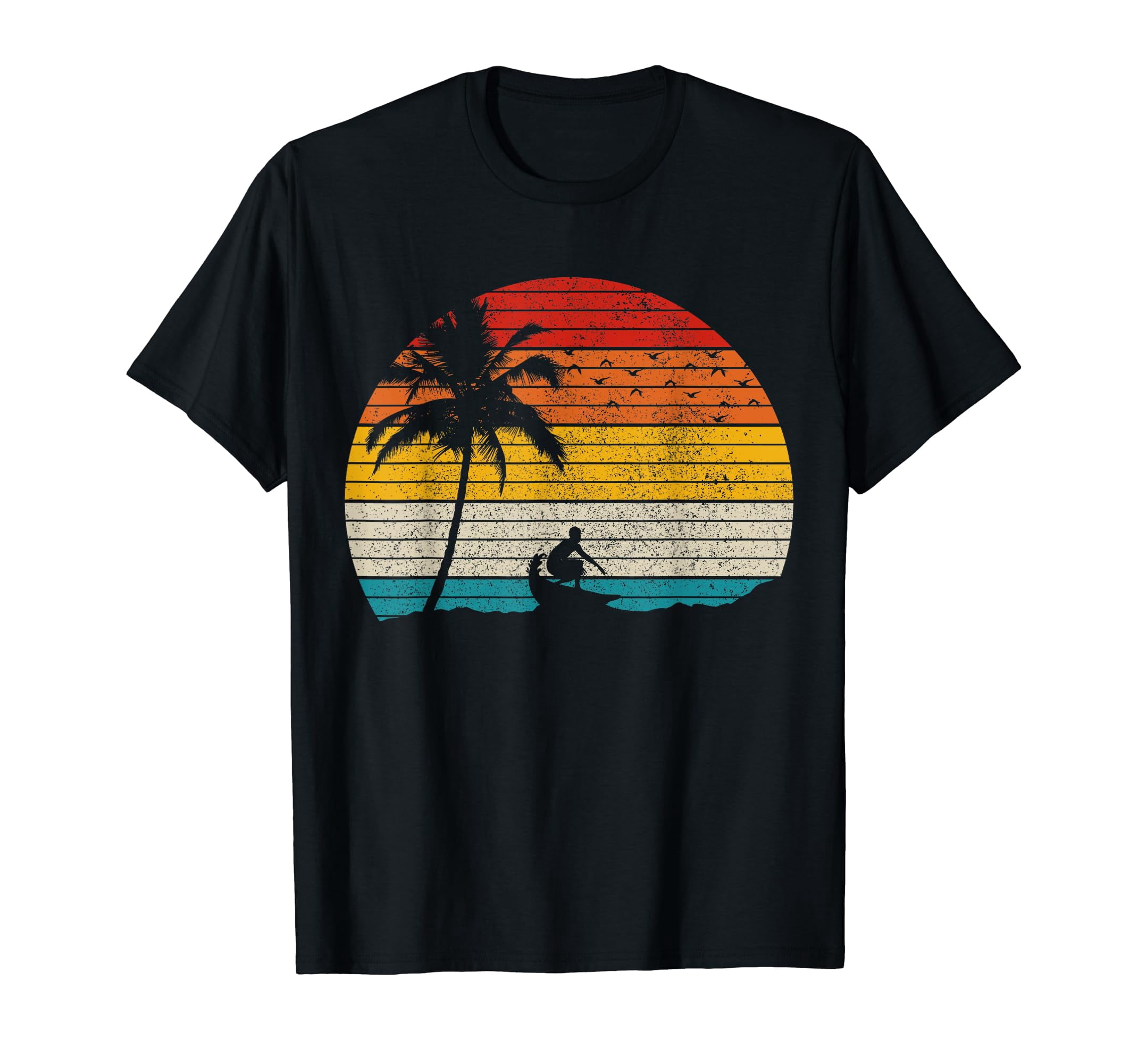 Vintage Surfer Retro Surfing Beach Surf T-Shirt Surf Retro Vintage ...