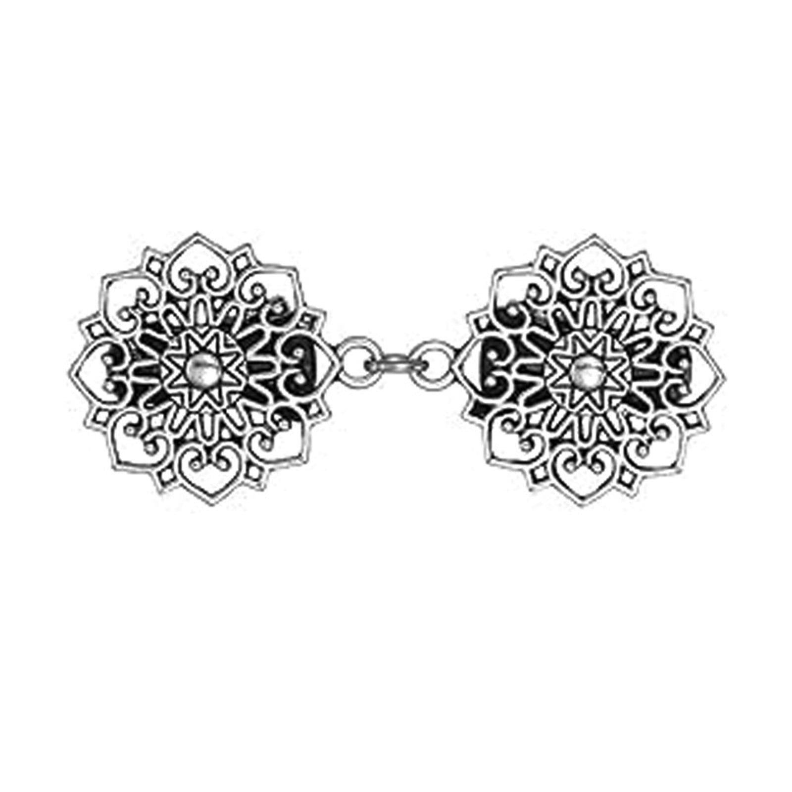 Vintage Sweater Cardigan Clip Elegant Clothing Jewelry Alloy Texture ...