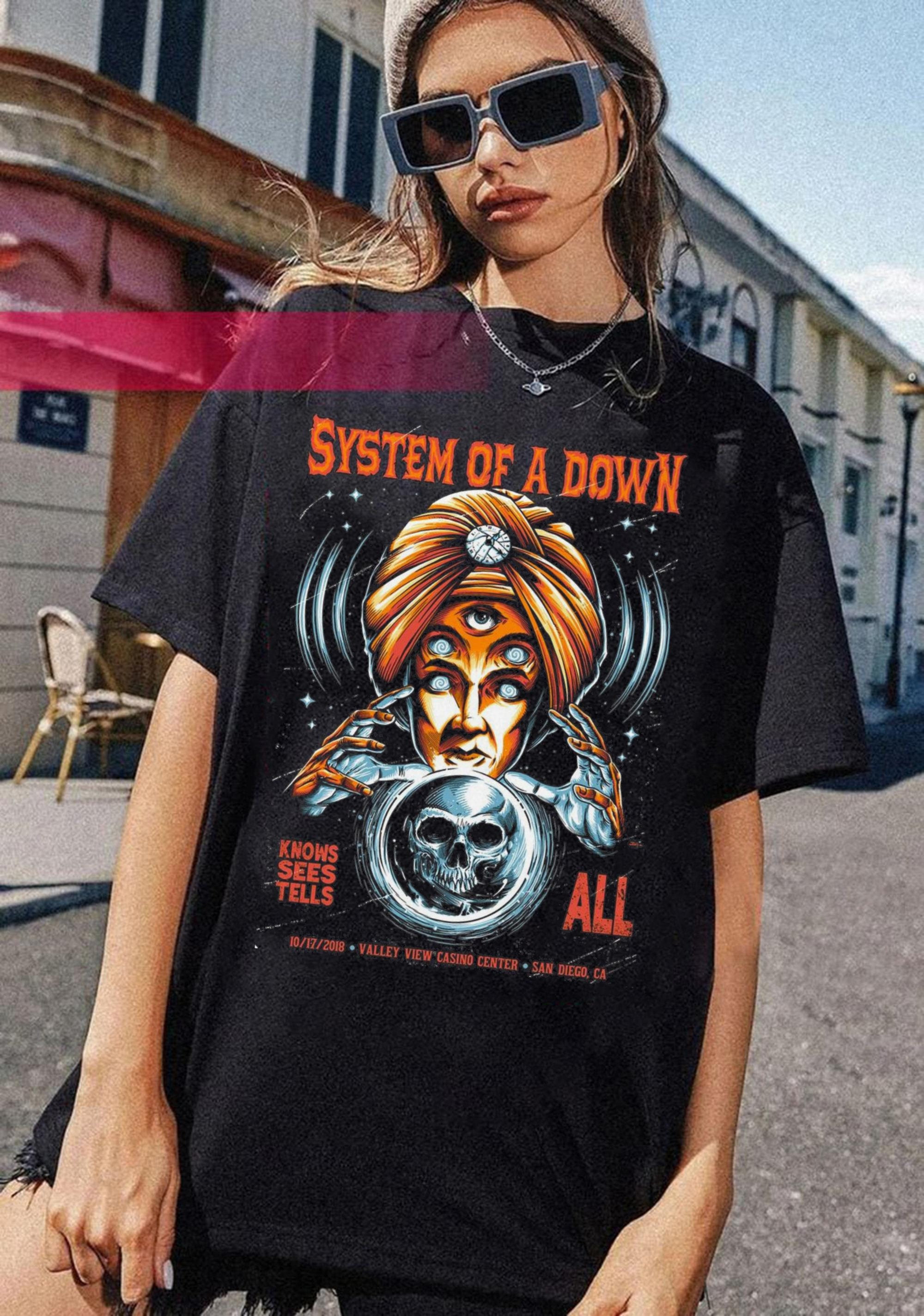 Vintage System Of A Down Rock Music Band, SOAD - SOAD Shirt, System Of ...