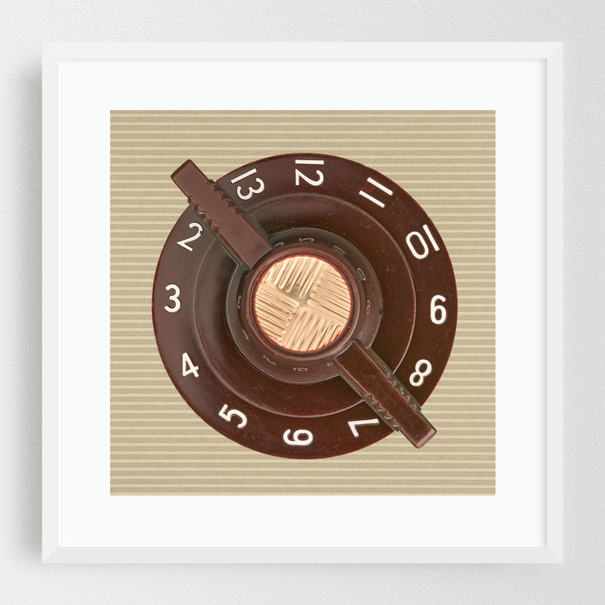 Vintage TV Channel Selector Knob - Photography Vintage Mid-Century ...