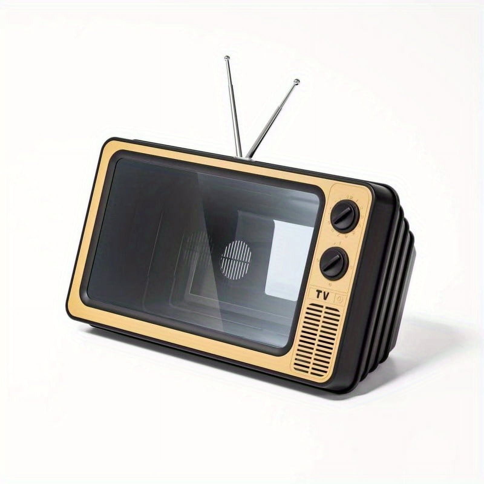 Vintage TV-Shaped HD 3D Mobile Phone Screen Magnifier - Perfect For ...
