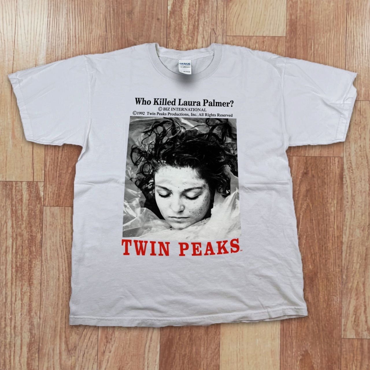 Vintage TWIN PEAKS Horror Movie Who Killed Laura Palmer Shirt - Walmart.com
