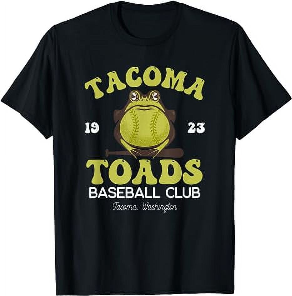Vintage Tacoma Toads Retro Minor League Baseball Team T-Shirt - Walmart.com