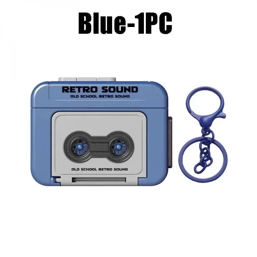 Vintage Tape Recorder Couple Gift Keychain Mini Recordable Mini Retro ...