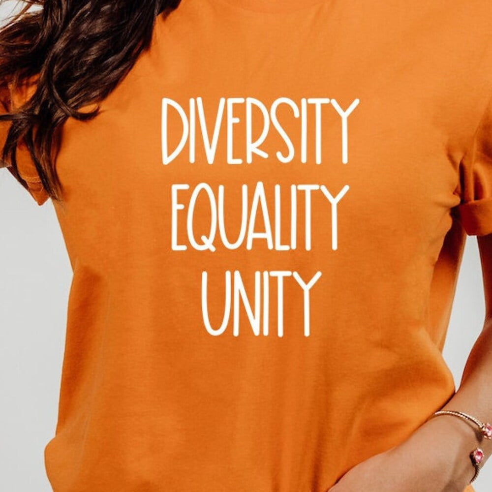 Vintage Tee Hot trending Diversity Equality Unity, Unity Day Shirt ...