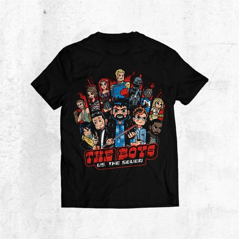 Vintage The Boys Shirt, The Boys Season 4, Billy Butcher The Boys Shirt ...