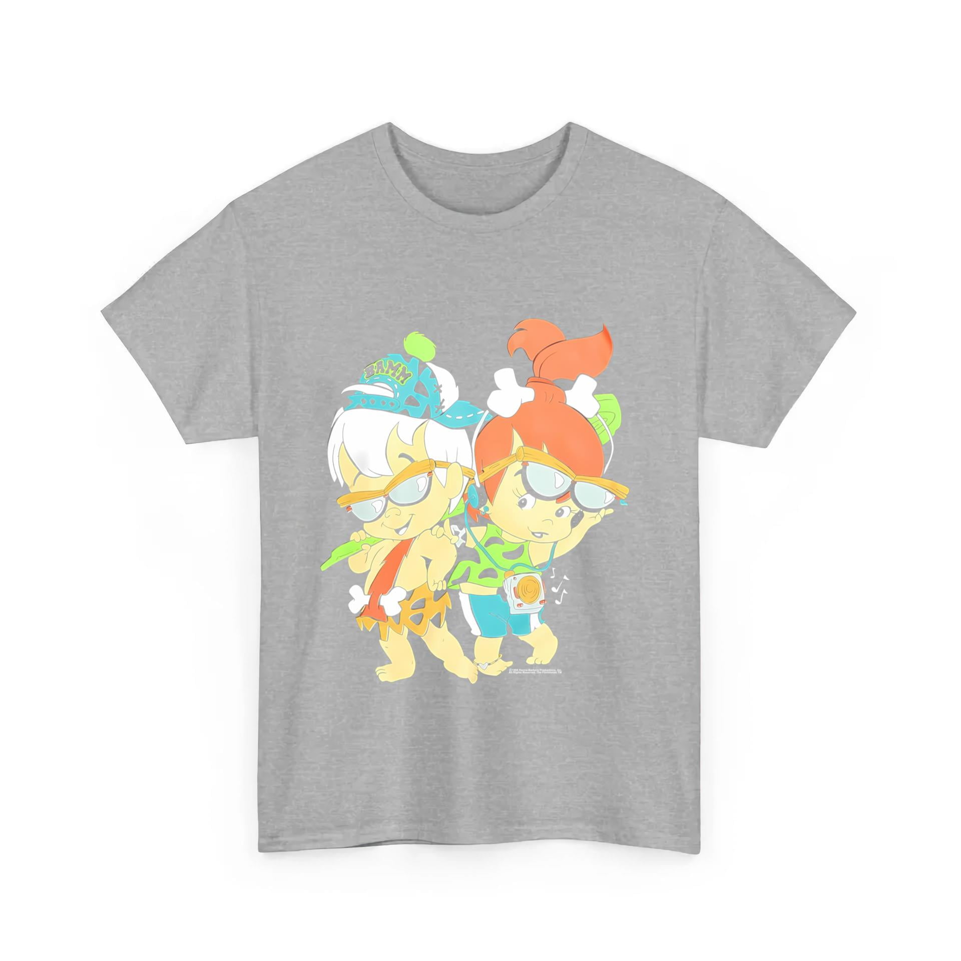 Vintage The Flintstones Bamm Bamm Pebble T-Shirt One Size Cartoon 1994 ...