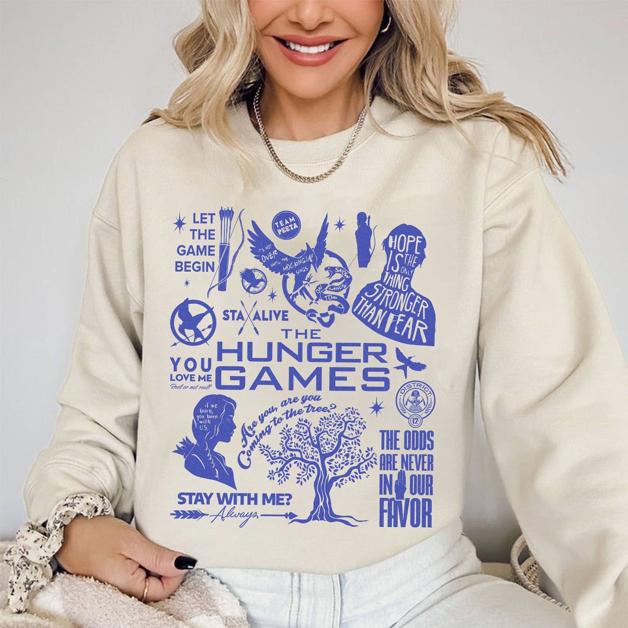 Vintage The Hunger Games Doodle Art Shirt | The Hunger Games Merch ...