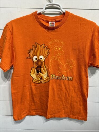 Vintage The Muppets Shirt Mens Large Orange Beaker Shirt, Size Xl, Tee ...