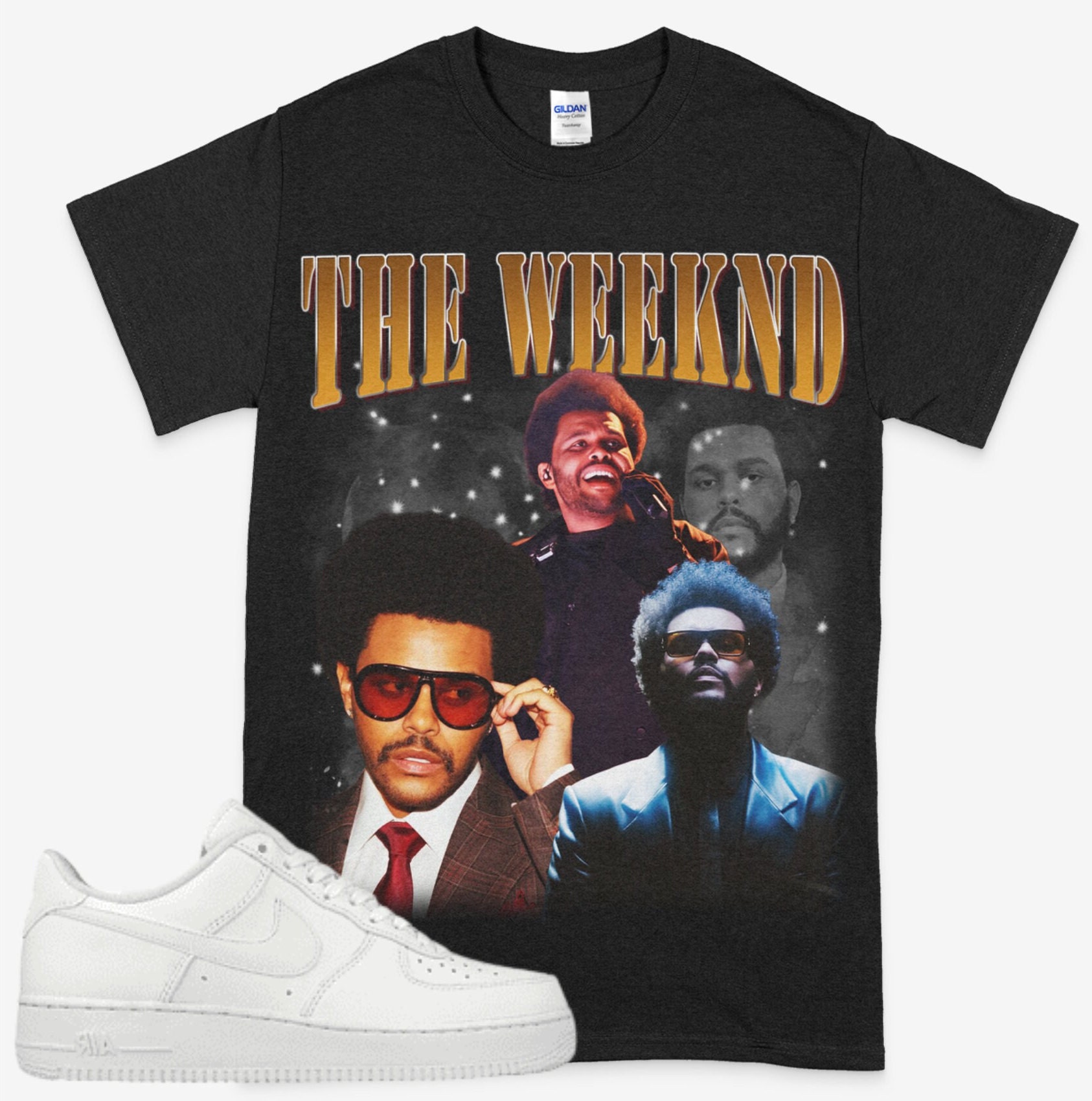 Vintage The Weeknd T-shirt, The Weeknd T-shirt | Hip-Hop Music Shirt ...