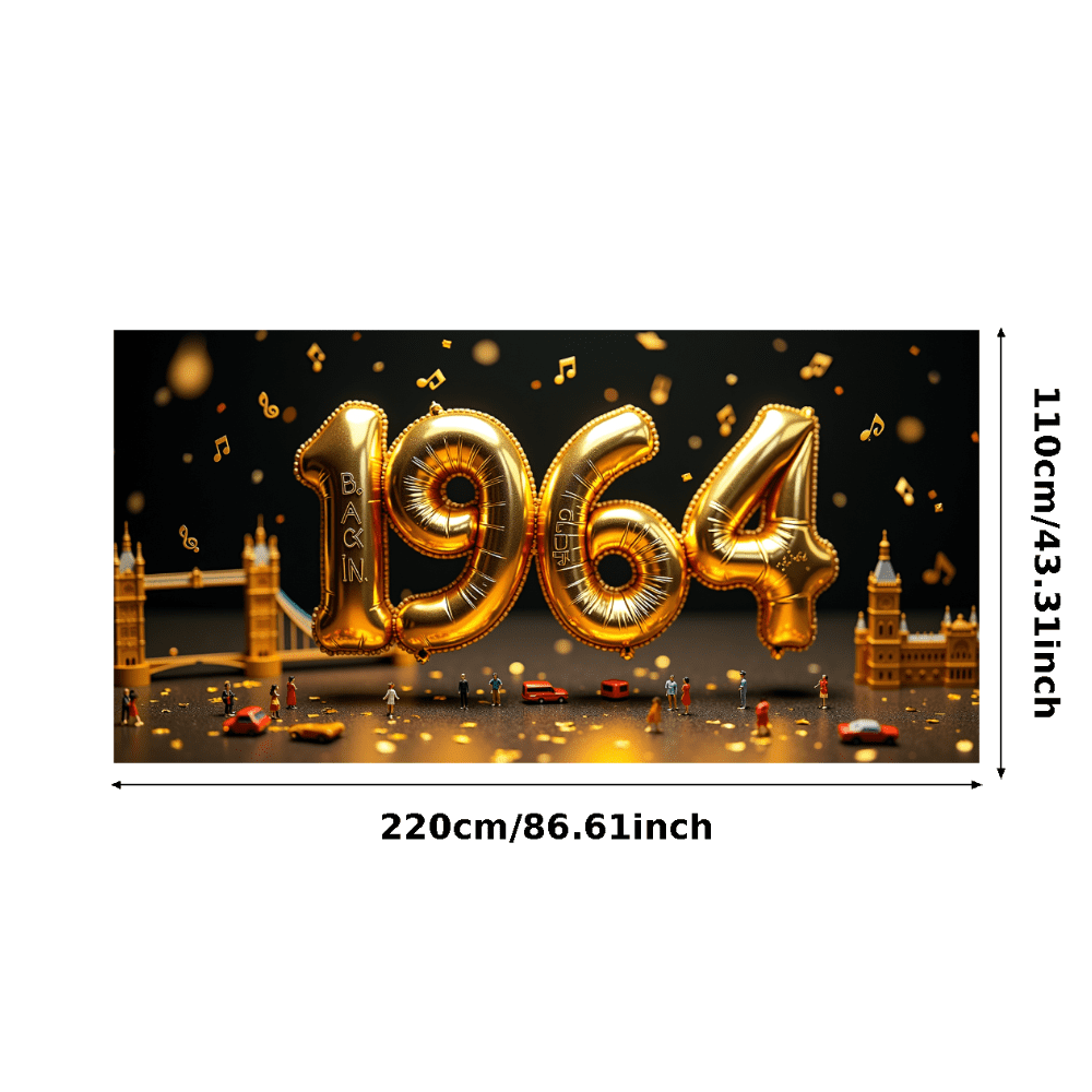 Vintage Themed Golden Typewriter Inspired Banner Backdrop Party ...