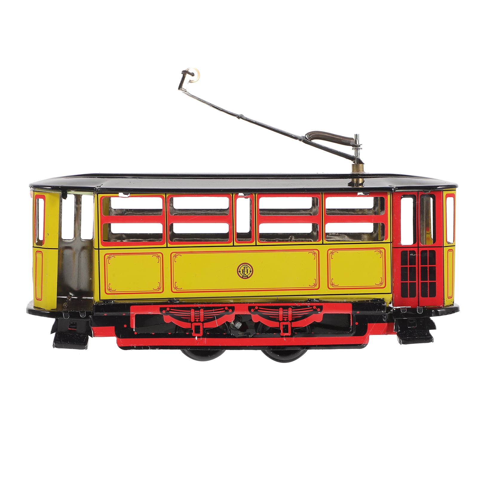 Vintage Themed Wind Up Trolley Toy Creative Trolley Metal Toy ...