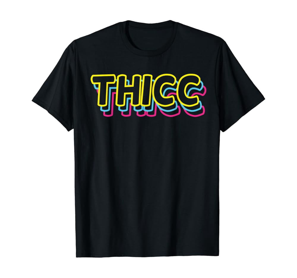 Vintage Thicc Boi Dank Meme Chubby T-Shirt - Perfect Gifts For Everyone ...