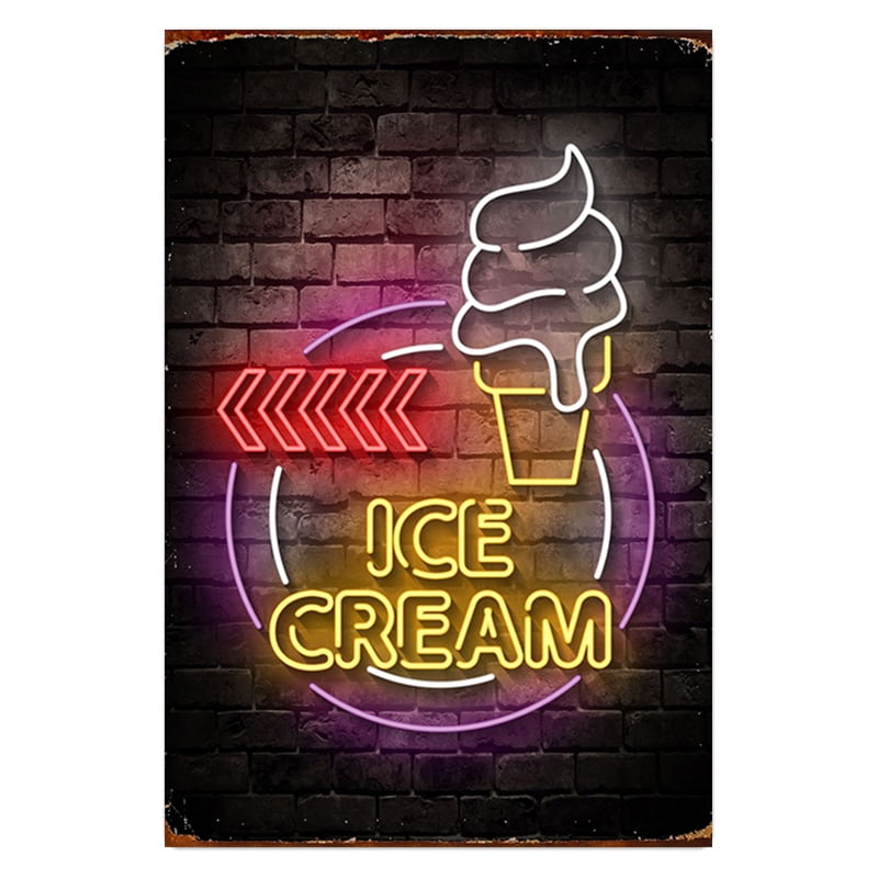 Vintage Tin Poster Rust Metal Tin Sign 8x12 Inch Aluminum Retro Art Home Garage Garden Bar ...