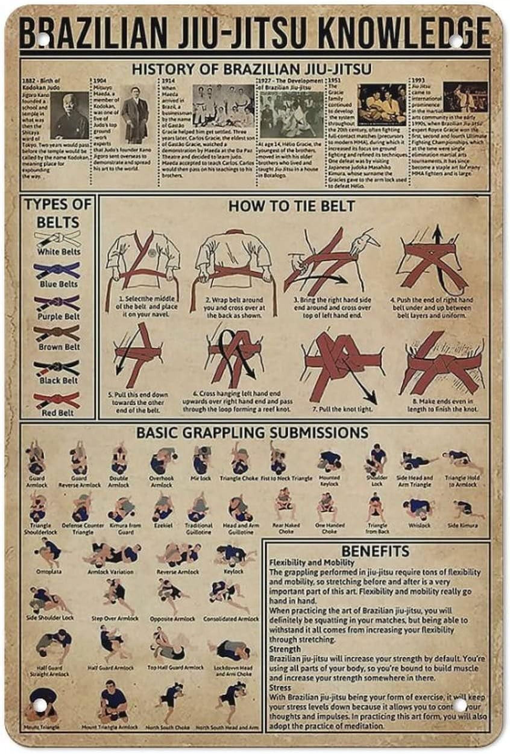 Vintage Tin Sign Art Gym Metal Poster Knowledge Metal Tin Signs ...
