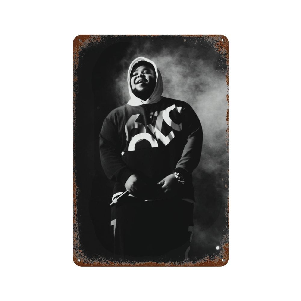 Vintage Tin Signs Rod Wave Retro Metal Sign Retro Garage Poster Bar ...