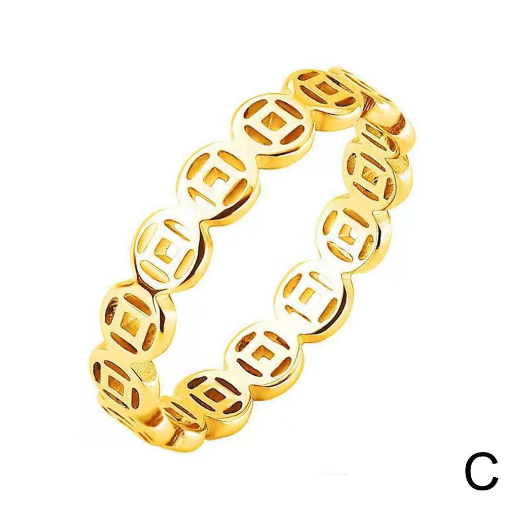 Vintage Titanium Stainless Steel Coin μυ P5G9 - Walmart.com