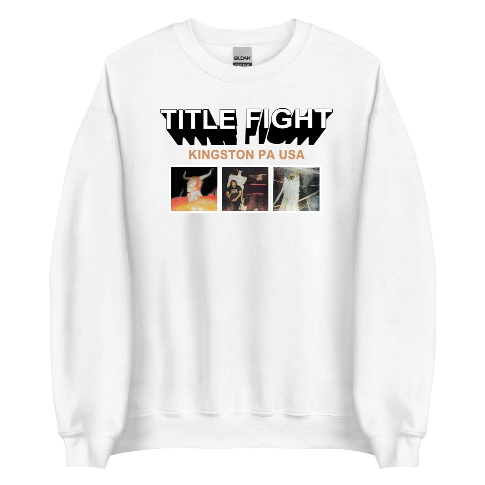 Vintage Title Fight Cropped Band T-Shirt Men®s Women®s-TH28145 ...