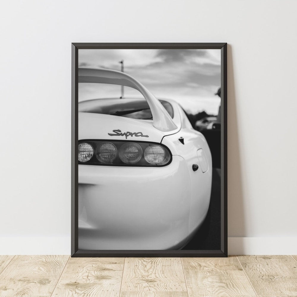 Vintage Toyota Supra Poster, Vintage Toyota Supra Print, Toyota Wall ...