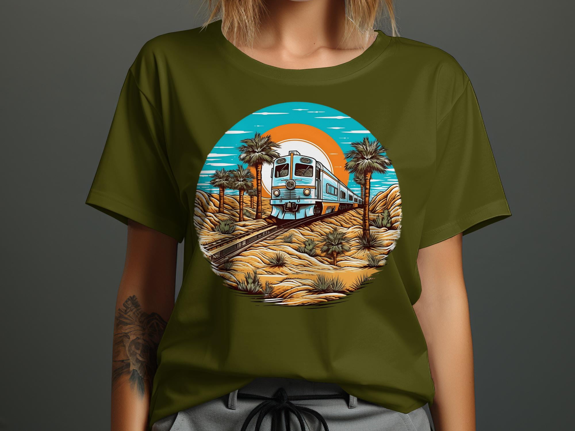 Vintage Train Locomotive Tshirt, Mens Soft Tee, Train Lover Tshirt ...