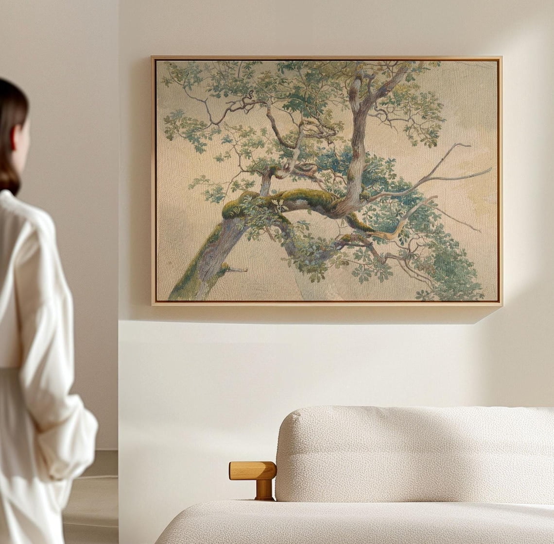 Vintage Tree Branch Poster: Antique Botanical Art, Unframed Canvas Size ...