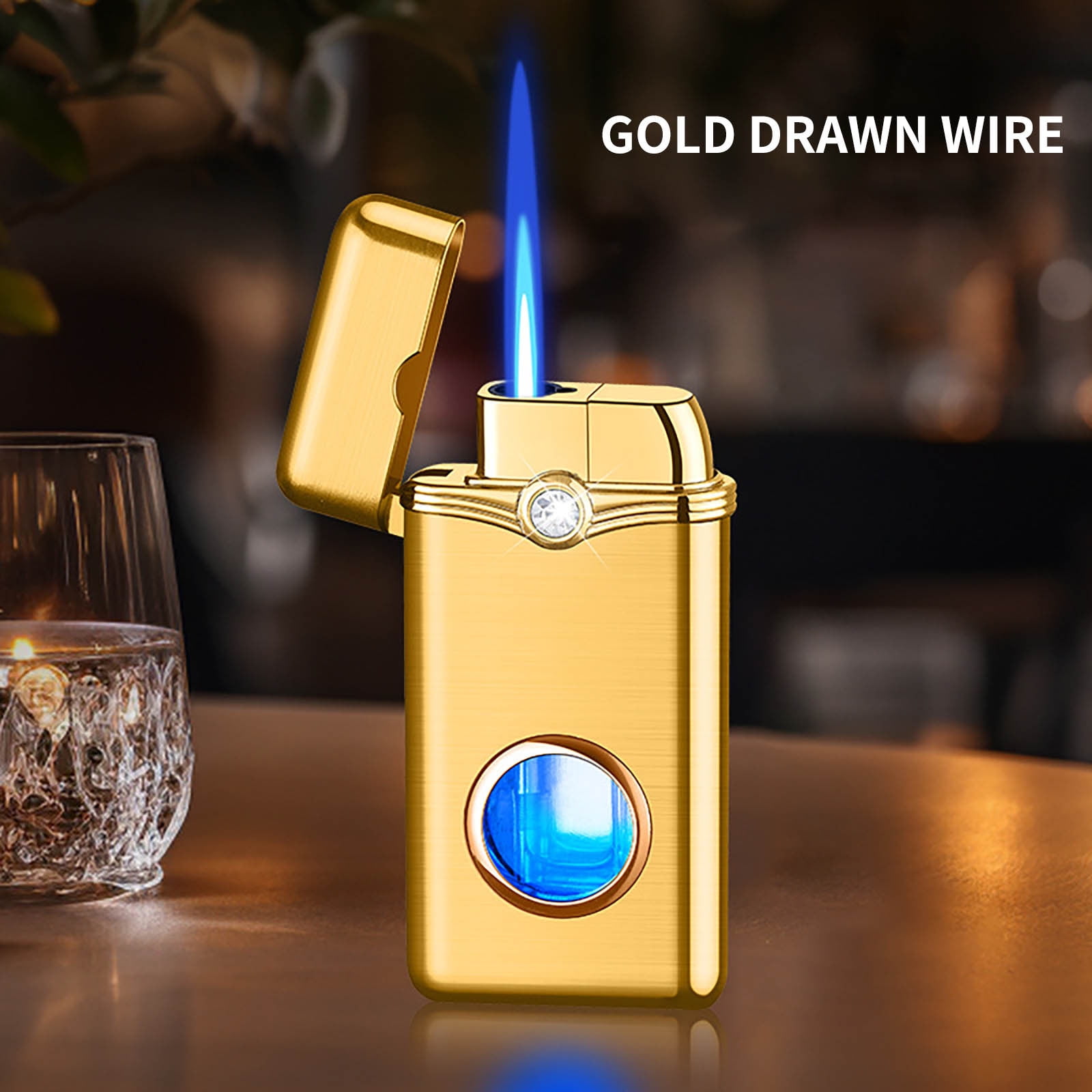 Vintage Trench Lighter, Retro Transparent Kerosene Lighter, Windproof ...