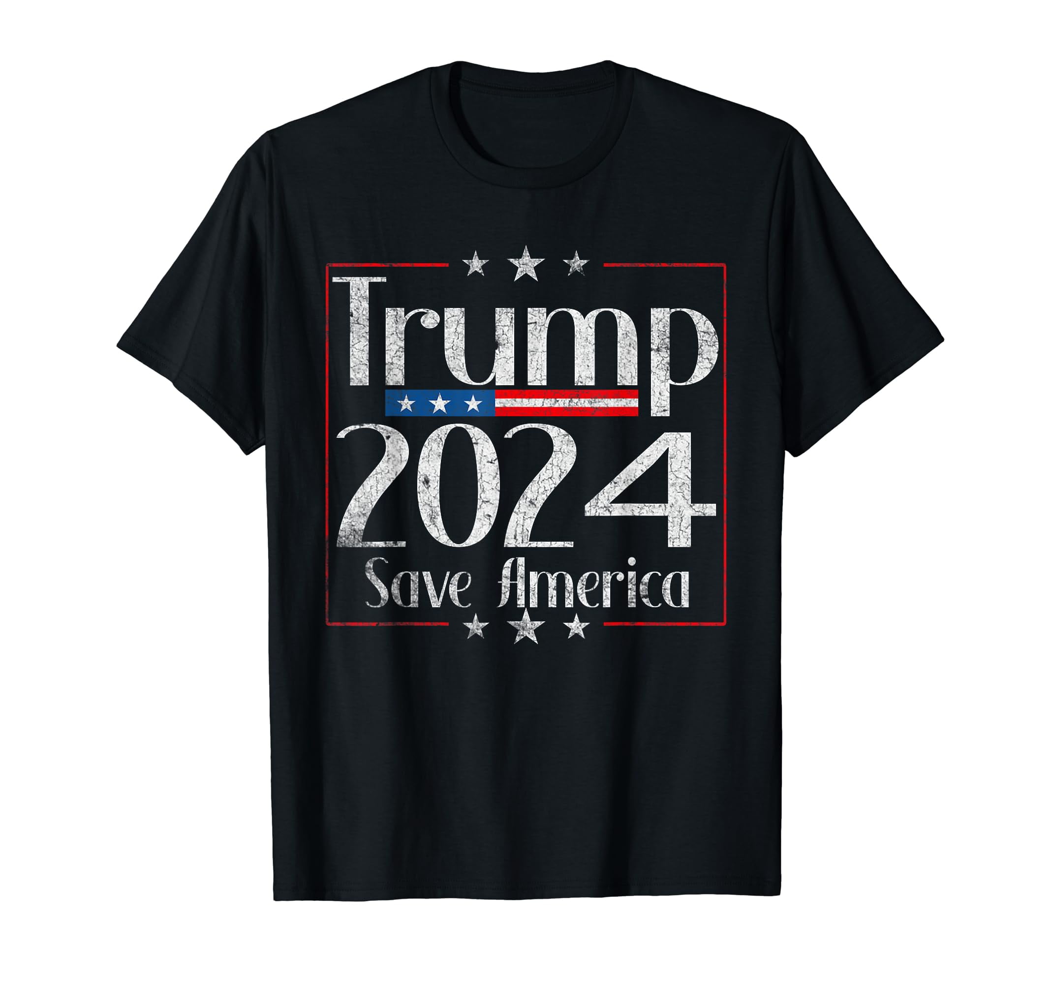 Vintage Trump 2024 Save America Vote Trump 2024 T-Shirt - Walmart.com