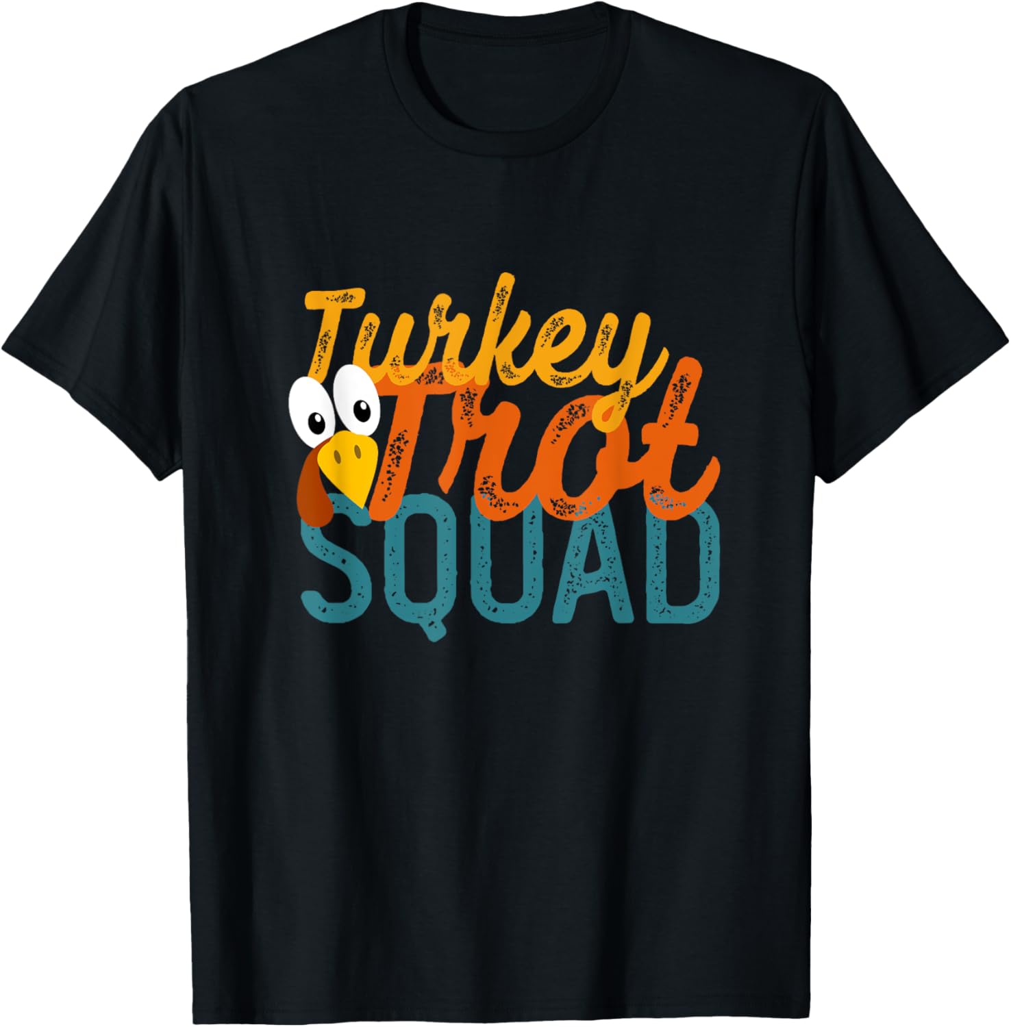 Vintage Turkey Trot Squad T-Shirt - Walmart.com