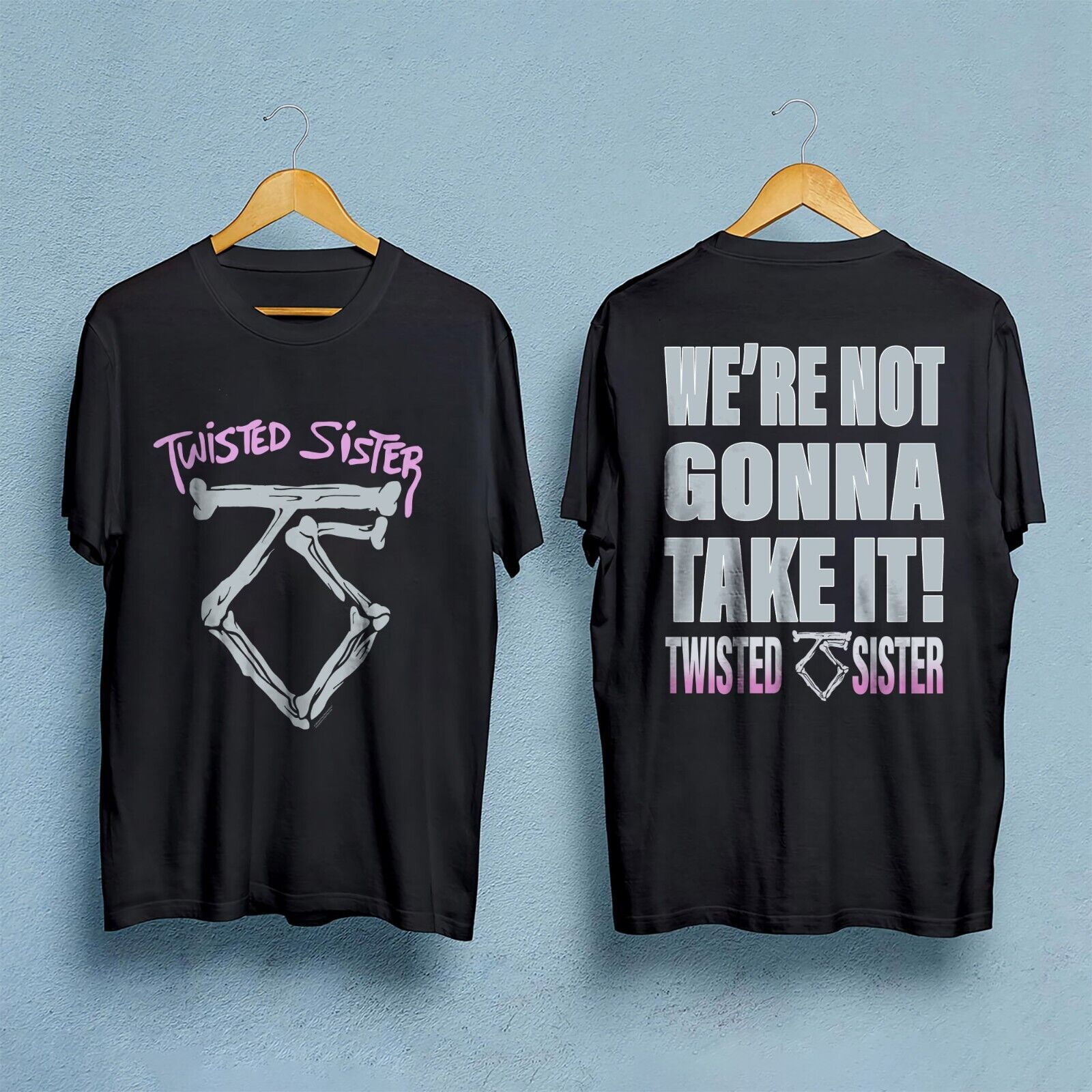 Vintage Twisted Sisters Merch We're Not Gonna Take It 90s T-shirt ...
