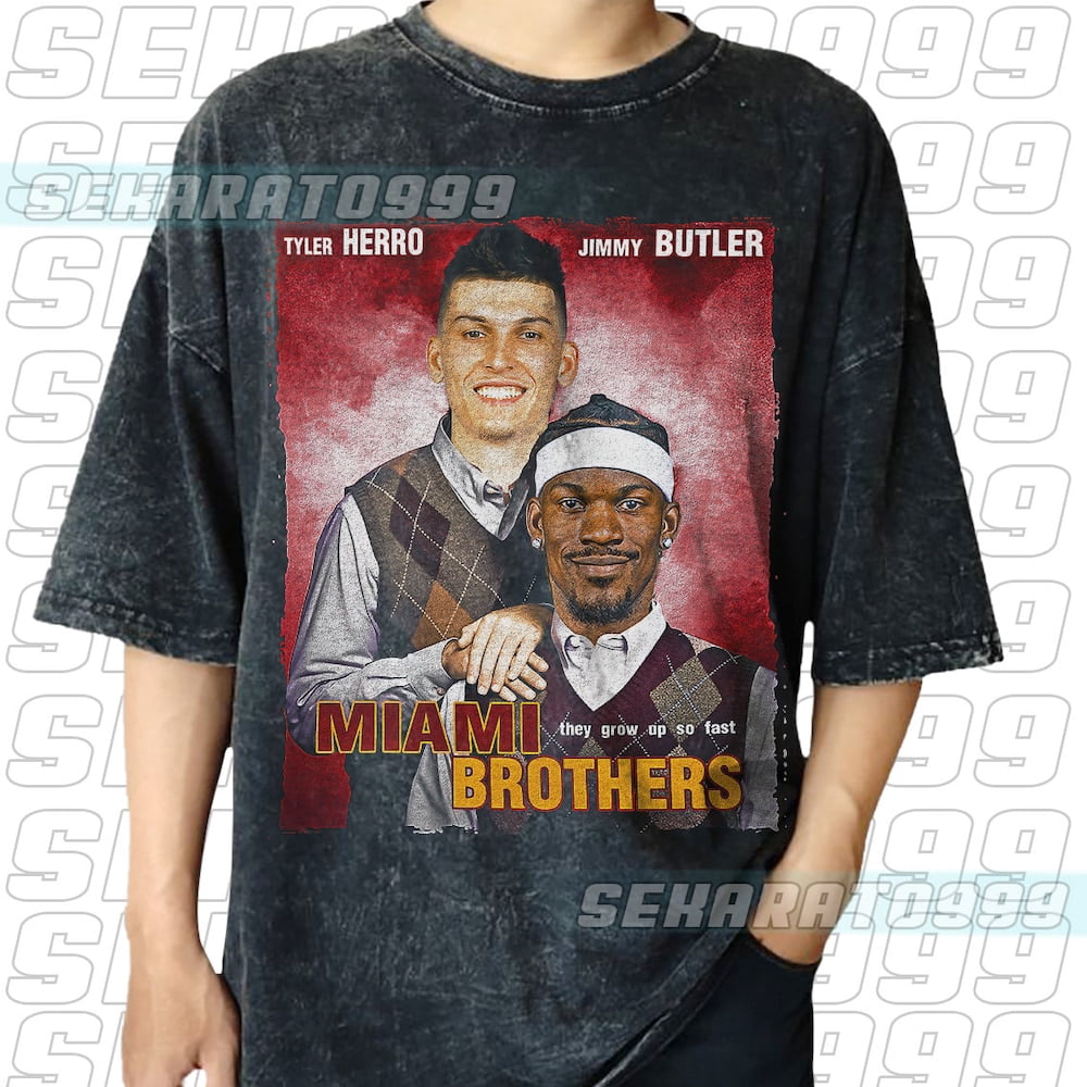 Vintage Tyler Herro and Jimmy Butler Step Brothers Funny Miami ...