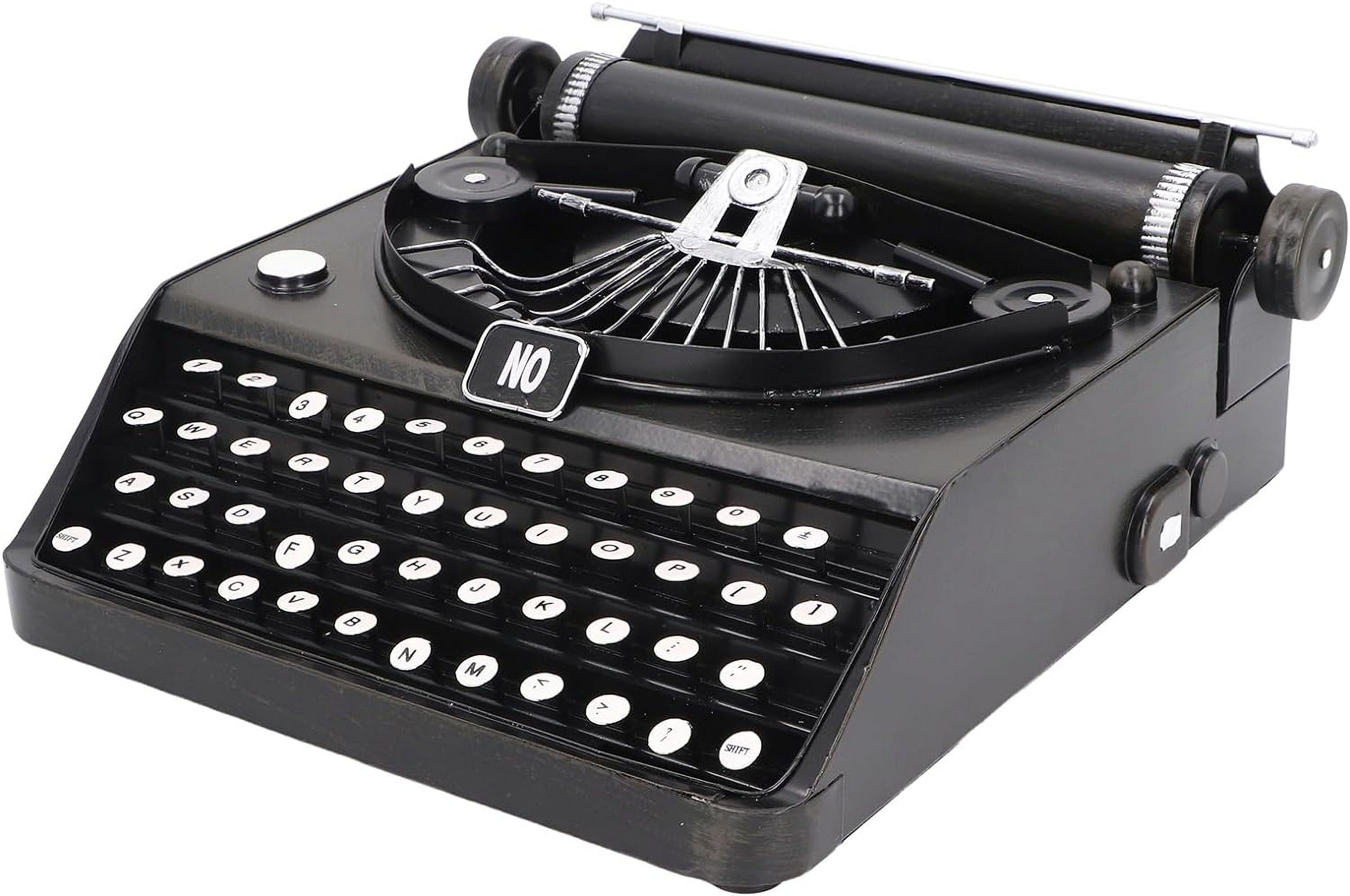 Vintage Typewriter Model, Retro Portable Manual Props Typewriter Model ...