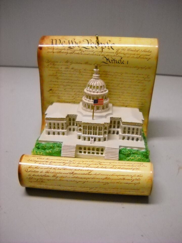 Vintage U.S. Capitol and Constitution (Buildings & Houses) by Carlton ...
