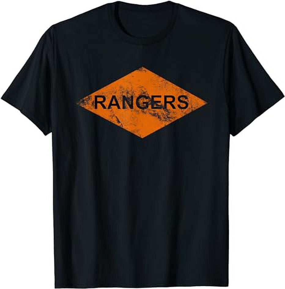 Vintage US Army Ranger Diamond - 75th RGT - RLTW T-Shirt - Walmart.com