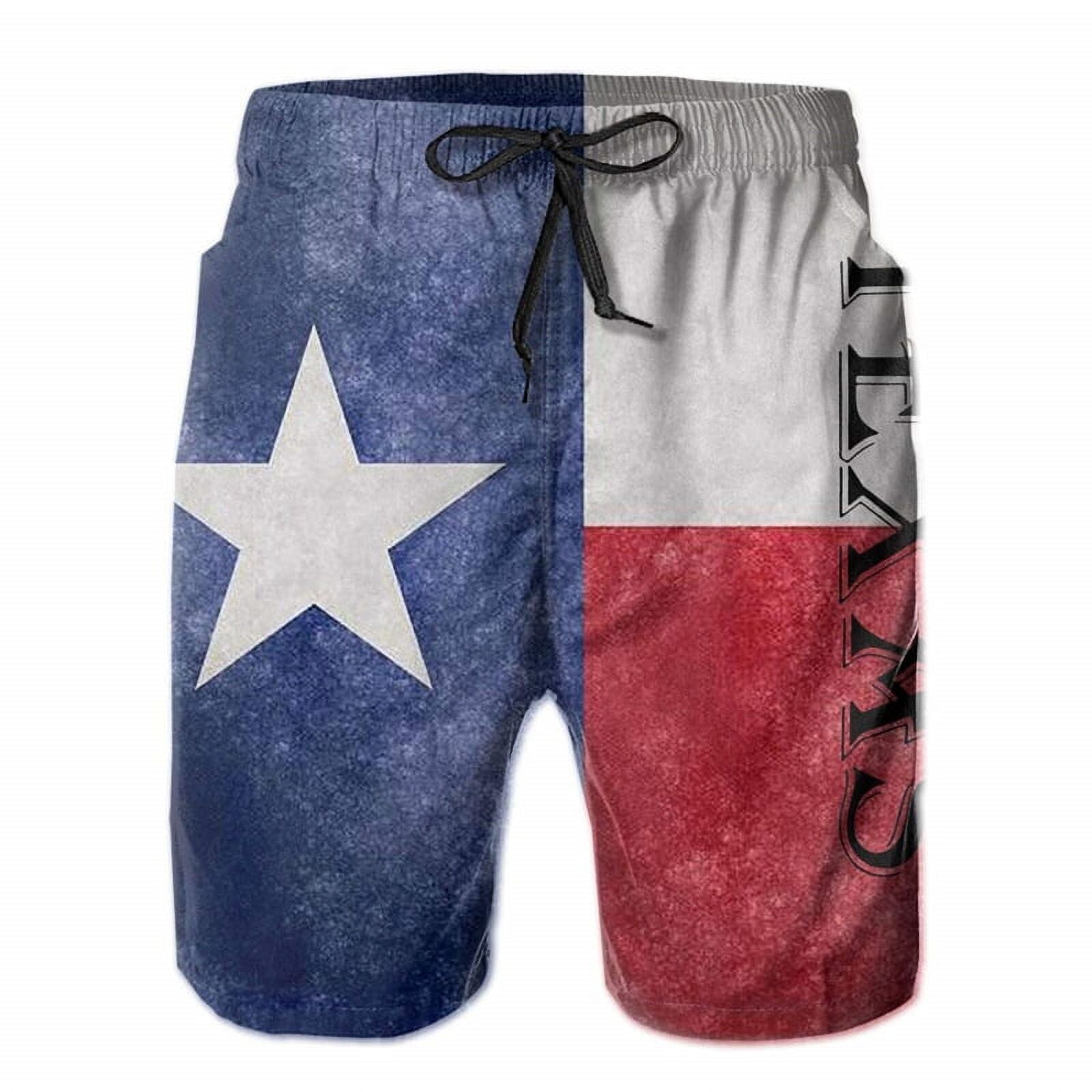 Vintage US Texas Flag Graphic Shorts Pants Pop 3D Printing Hip Hop y2k ...
