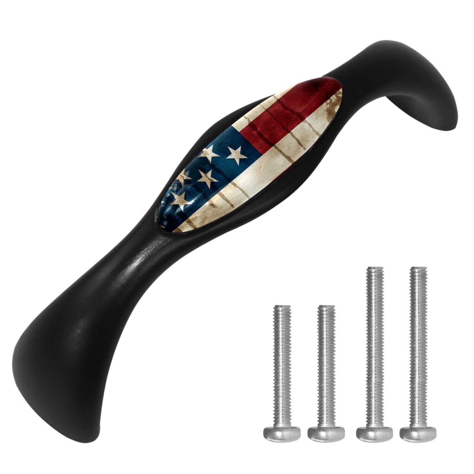 Vintage United States Flag Kitchen Cabinet Pull Knobs Drawer Hardware ...
