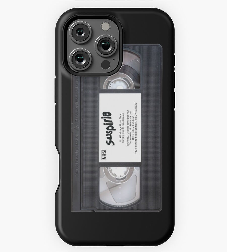 Vintage VHS Suspiria GA13081 Phone Case for iPhone 11 to 17 Pro Max ...