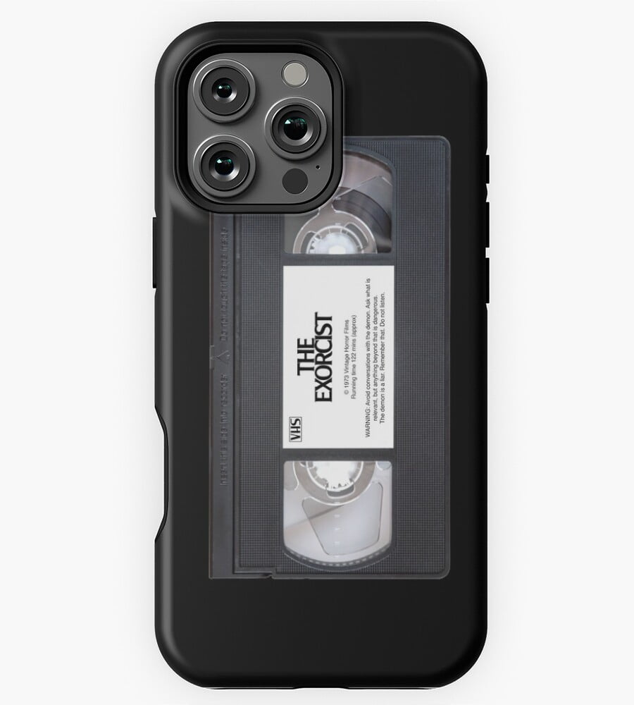 Vintage VHS The Exorcist GA13187 Phone Case for iPhone 11 to 17 Pro Max ...