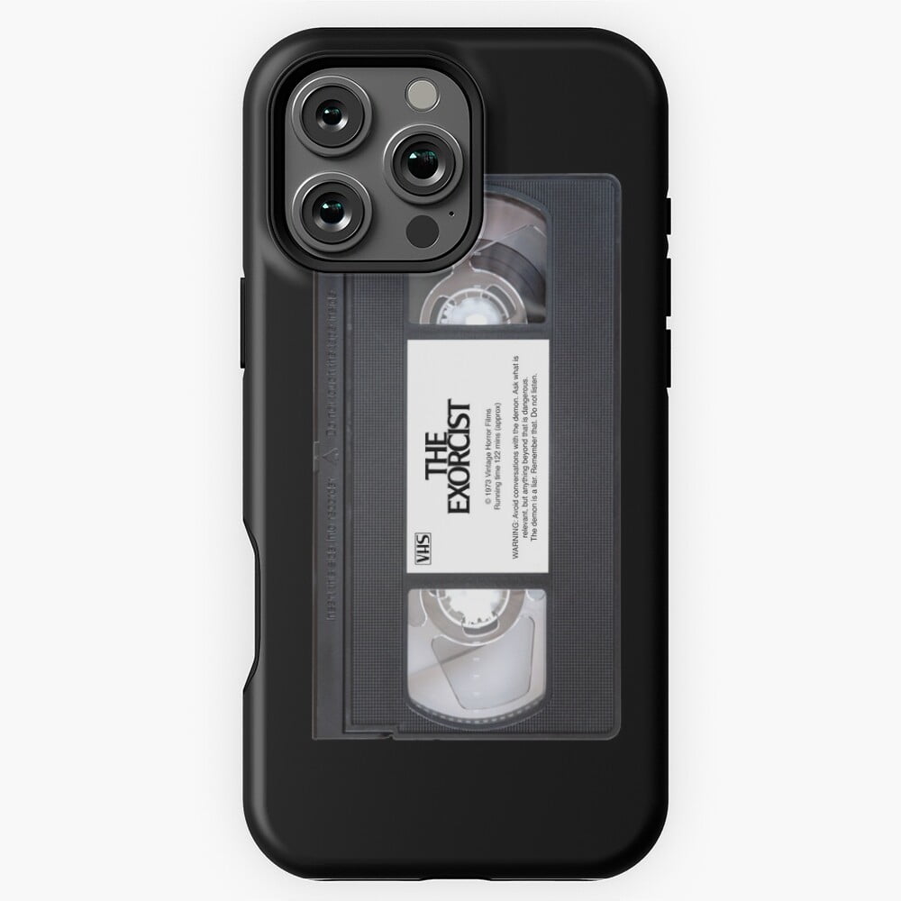 Vintage VHS The Exorcist Phone Case for iPhone 16 15 14 13 12 11 Pro ...