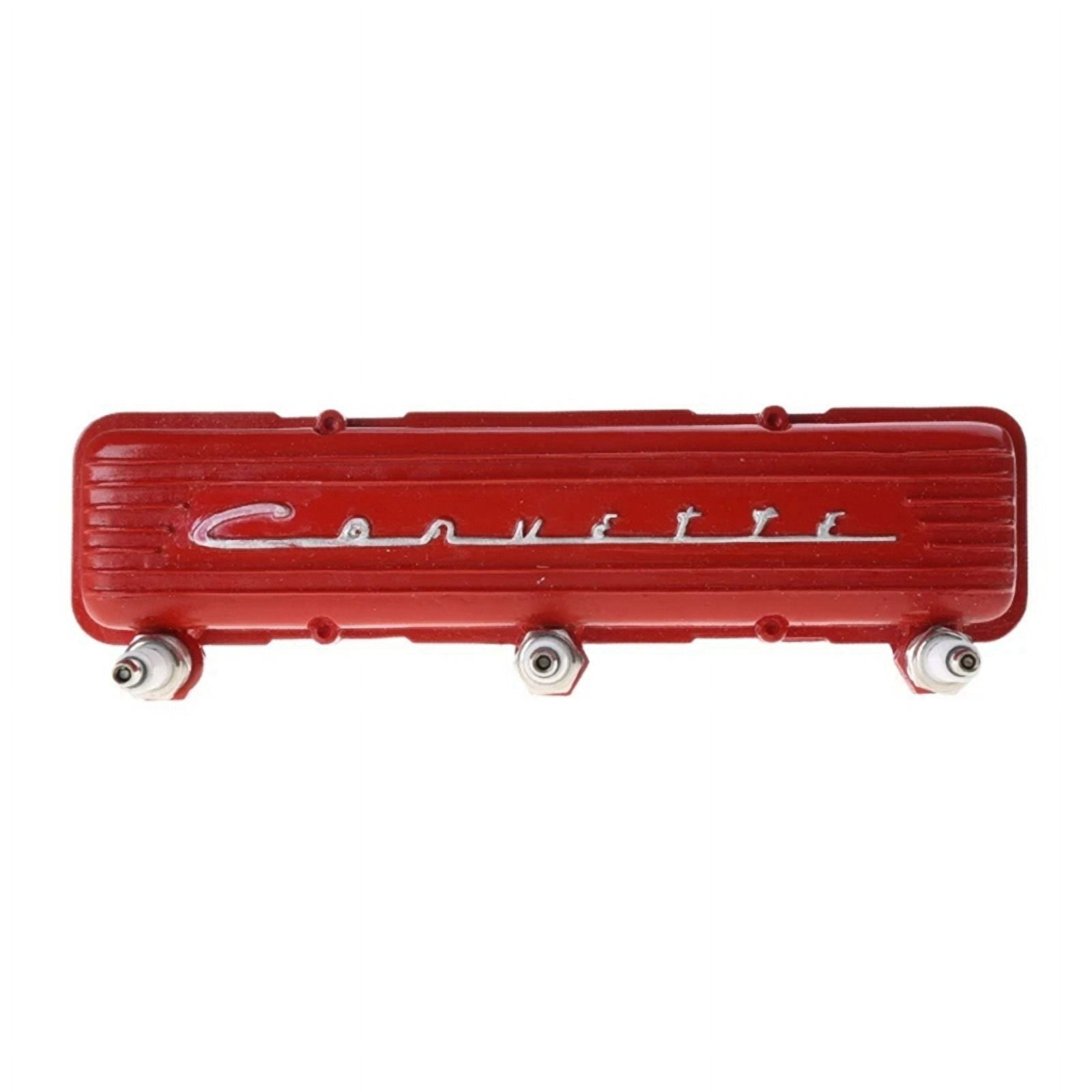 Vintage Valve Cover Wall Shelf Vintage Script Valve Cover Rack Man Cave ...