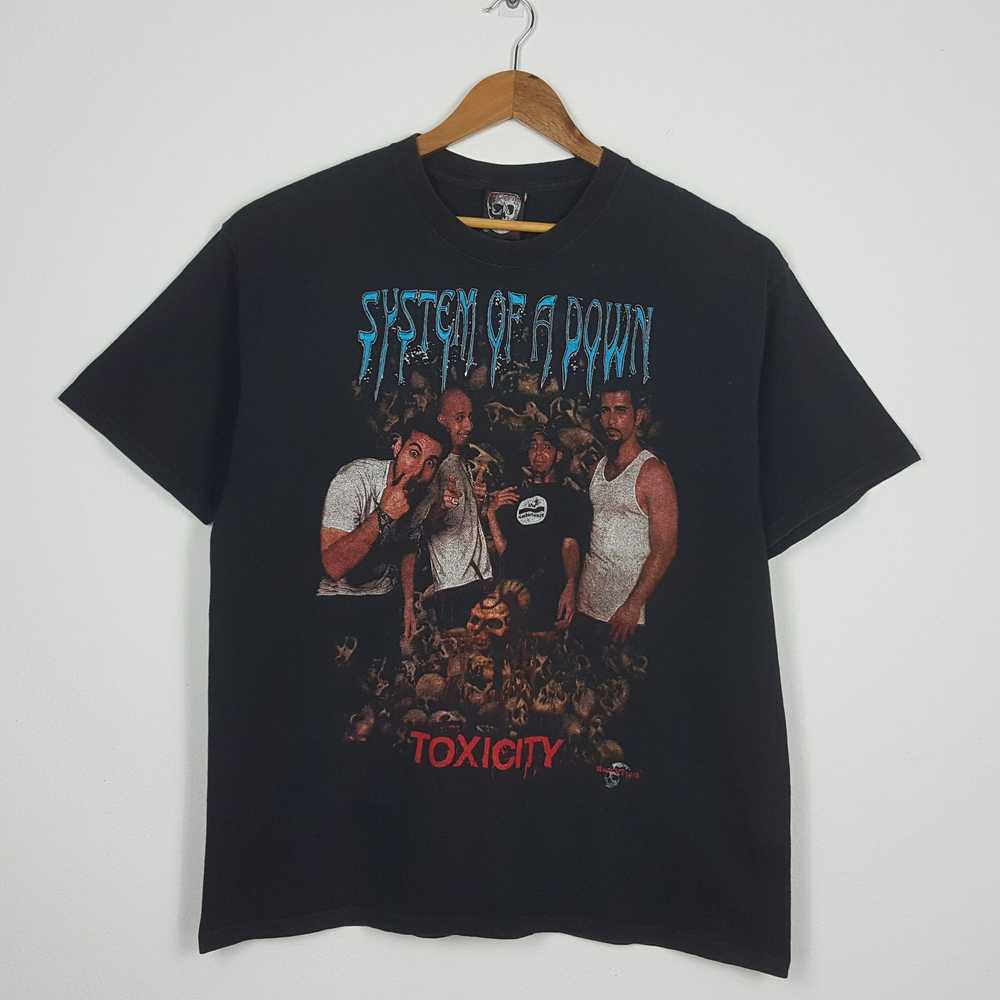 Vintage Vintage System Of A Down American Rock Band Toxicity Tees ...