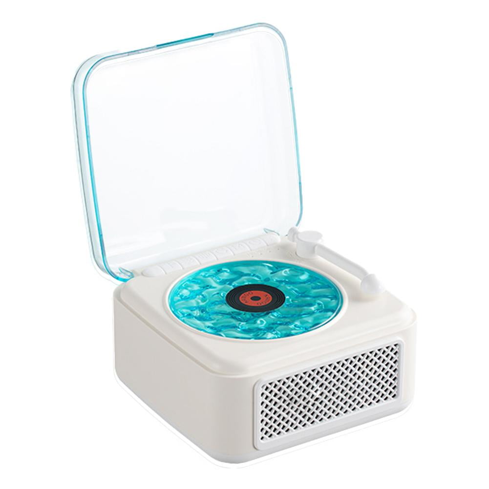 Vintage Vinyl Record Player Bluetooth Speaker, Mini Water Ripple ...