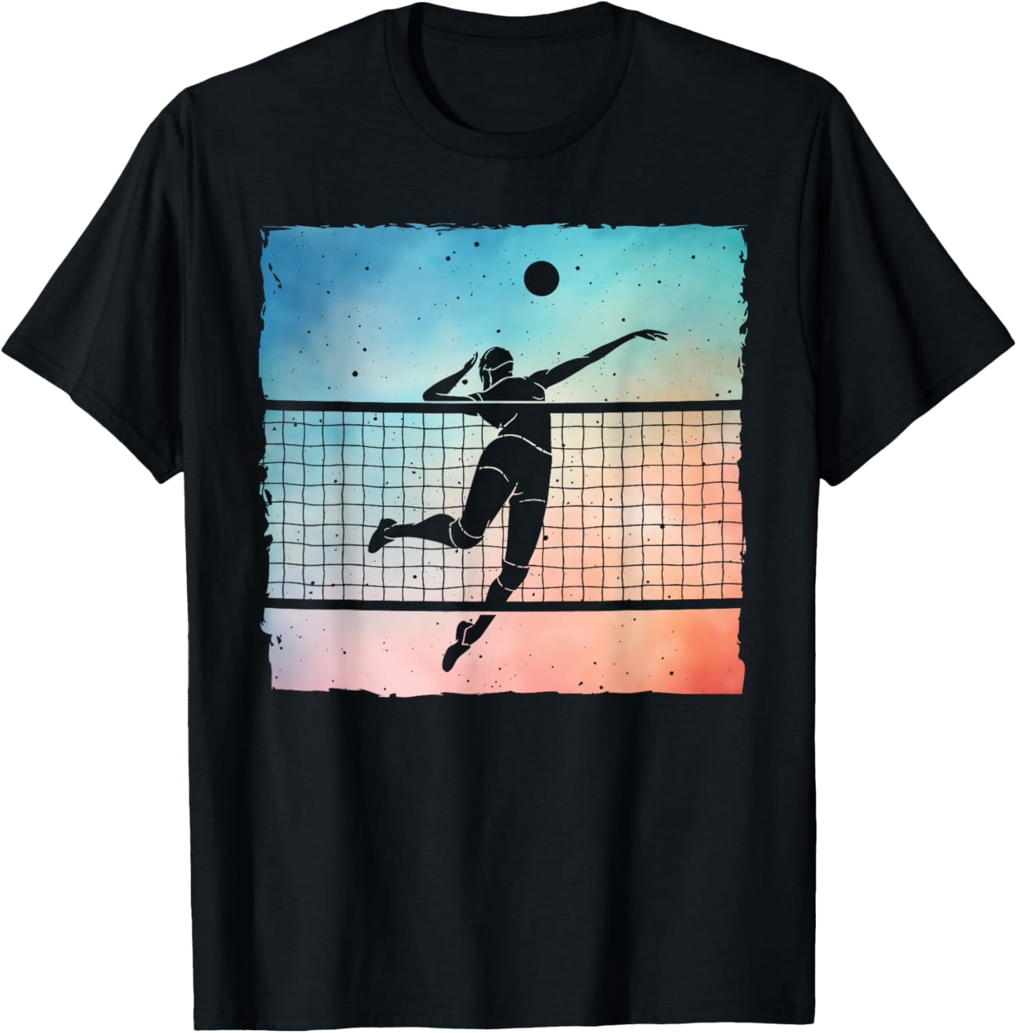 Vintage Volleyball Design For Men Women Volleyball Player T-Shirtmen ...