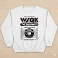 Vintage WSQK The Squawk 94.5 FM Graphic Sweatshirt, Retro Radio ...