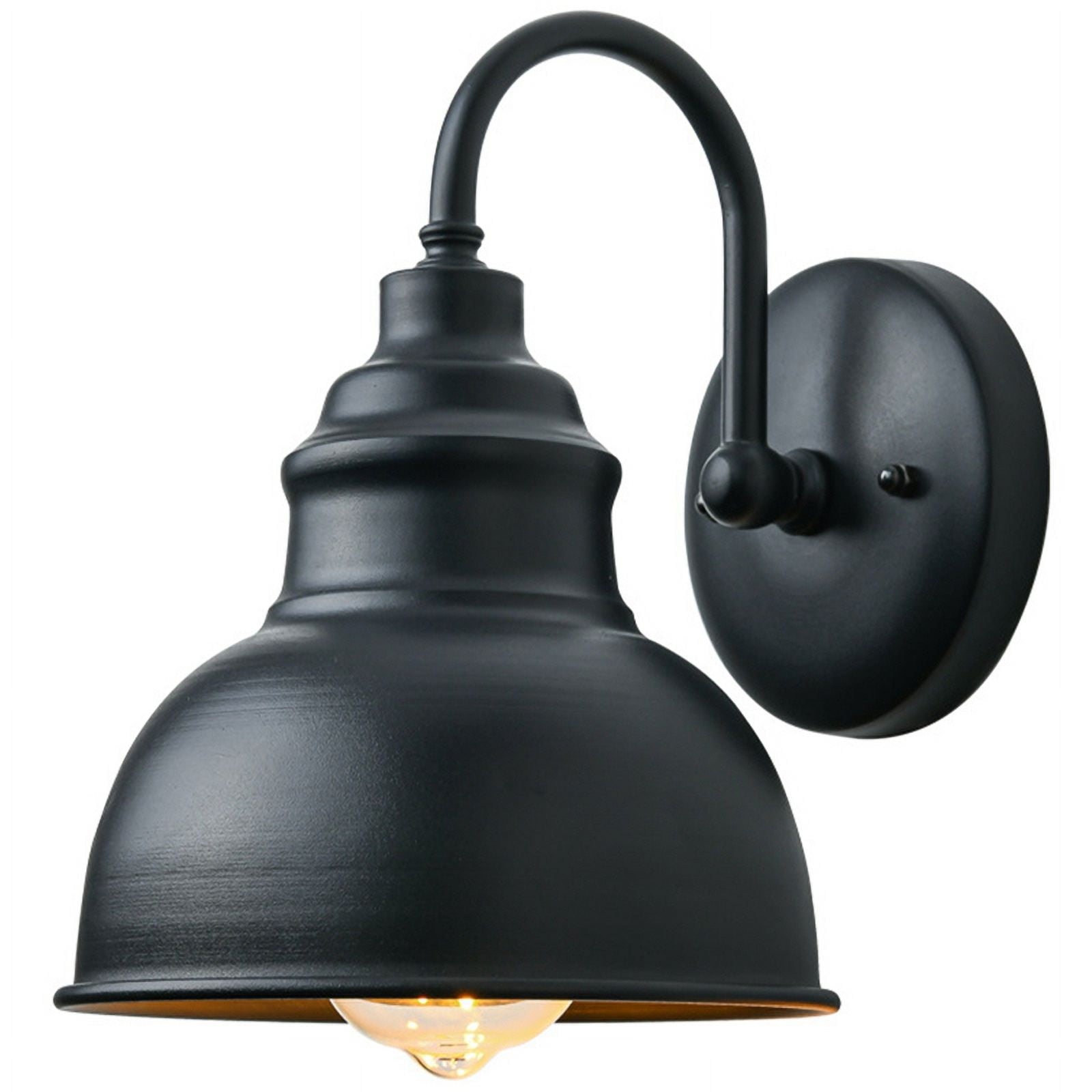 Vintage Wall Sconce Gooseneck Barn Flat Light Industrial Vintage ...