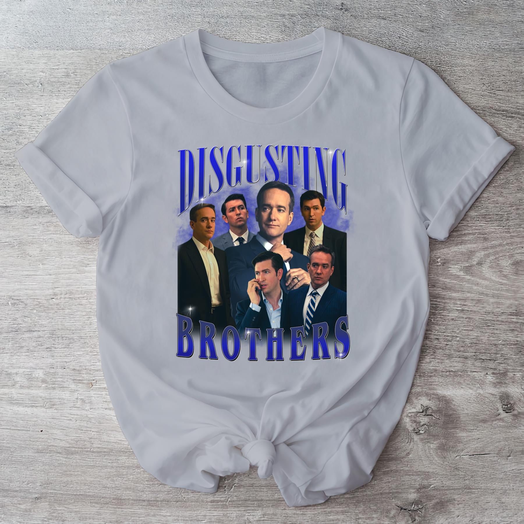 Vintage Wash Disgusting Brother T-shirt, Succession Waystar Royco ...