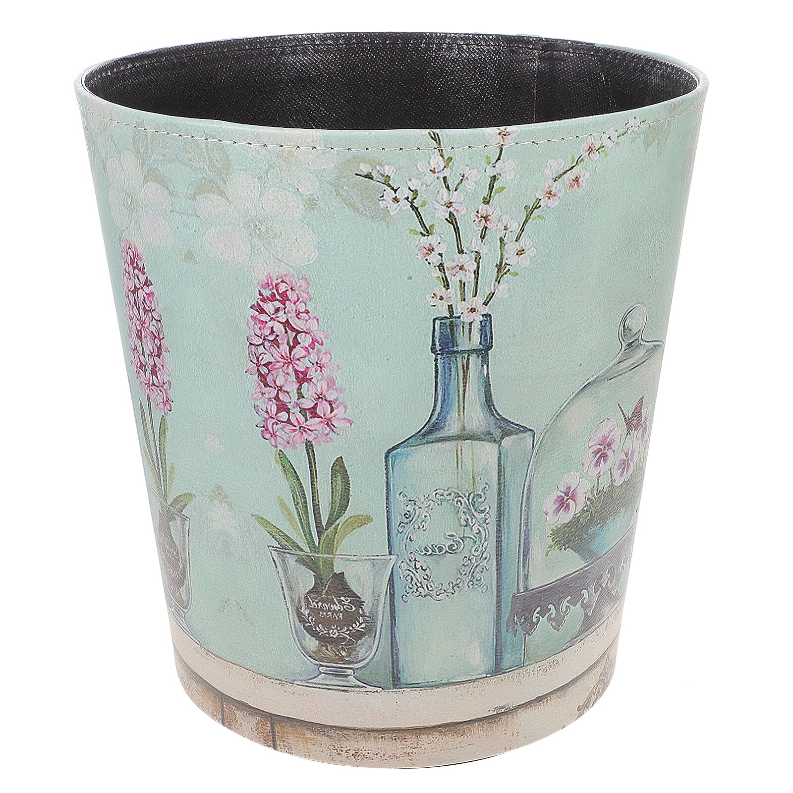 Decorative Trash Bin Household Waste Paper Bucket Trash Storage Bin ...