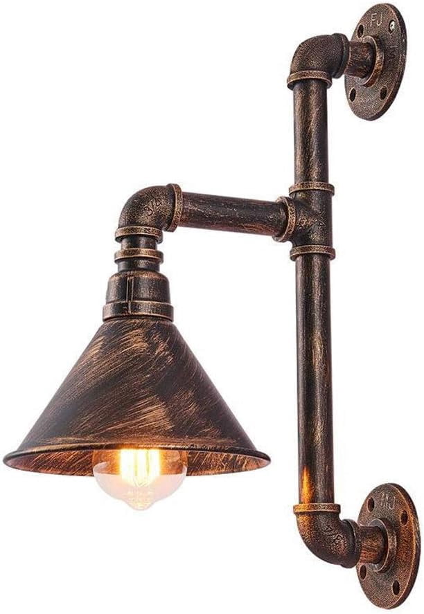 Vintage Water Pipe Wall Lights, Retro Industrial Wall Sconce Lamp ...
