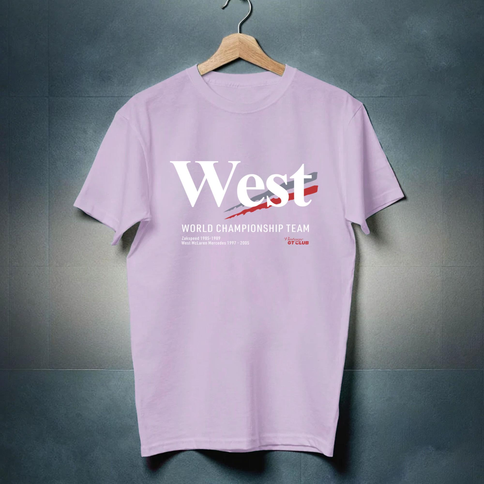 Vintage West Racing T-Shirt, Motorsport Tee, Car Gift, Formula One T ...